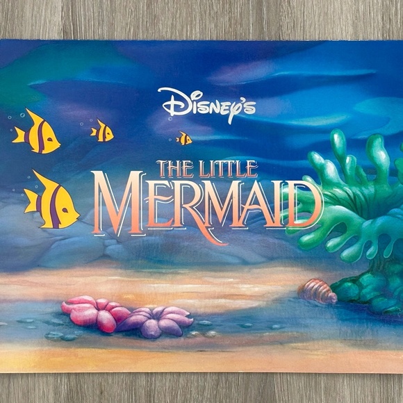 Disney | Art | Disney The Little Mermaid Lithograph Portfolio Art ...